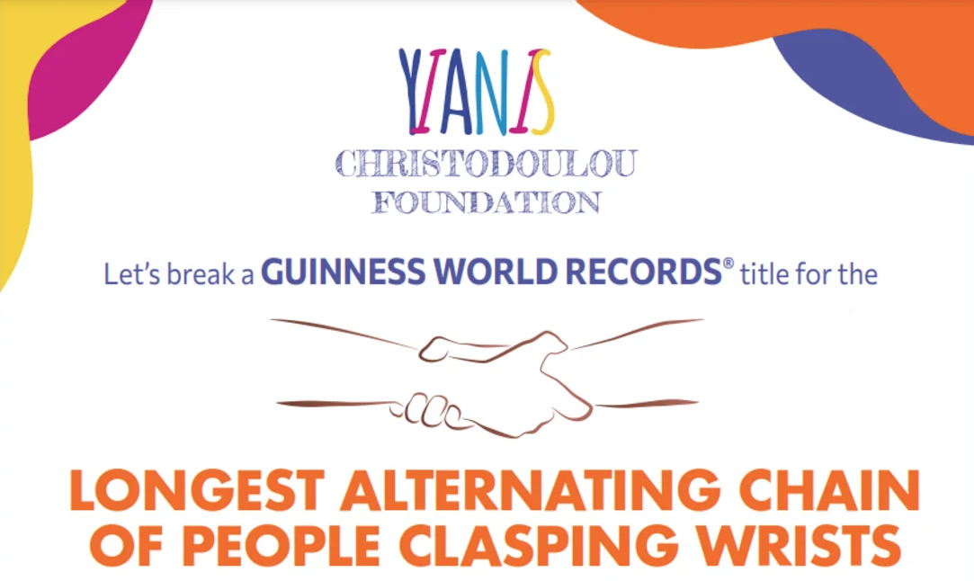 Cyprus sets Guinness World Record for longest human chain of people ...